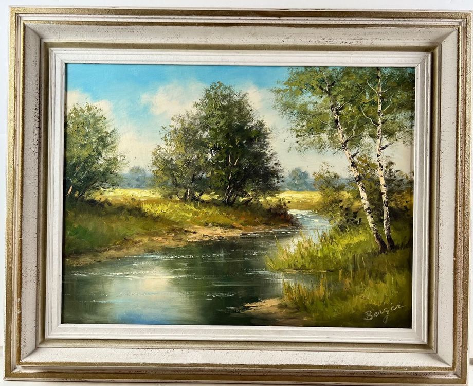 Landschaft Gemälde signiert. (Gebraucht) in Neuhausen am Rheinfall für CHF 35 – nur Abholung auf ...