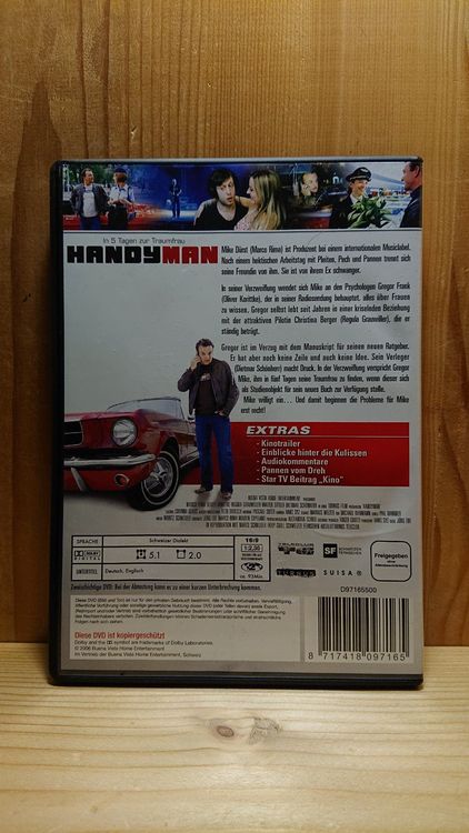 HANDYMAN In 5 Tagen zur Traumfrau auf DVD mit Marco Rima (Gebraucht) in ...