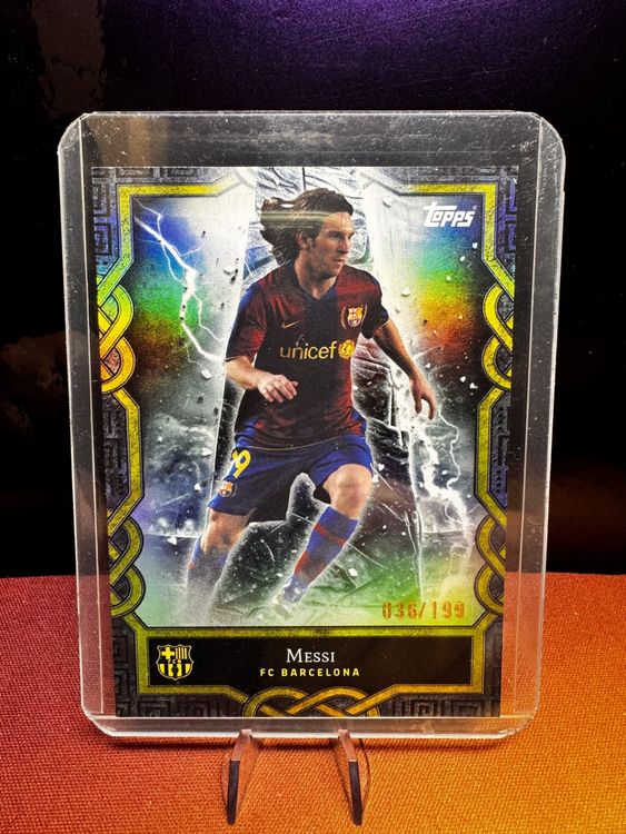 Lionel Messi / Monolith Insert / Nummeriert 036/199 | Kaufen auf Ricardo