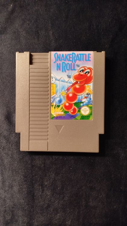 Snake Rattle N Roll NES Modul Nintendo Rarität (Gebraucht) in Brunnen ...