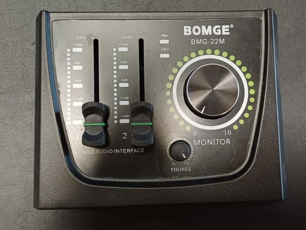 interface audio USB externe BOMGE BMG-22M (D'occasion) à Choëx pour CHF ...
