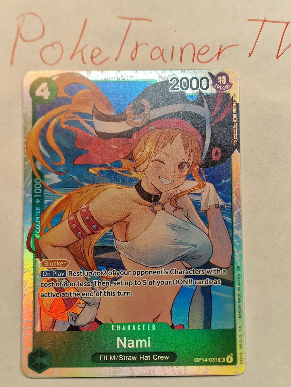 One Piece Card Game – Nami OP14-031 SR Character (NM) (Neu (gemäss Beschreibung)) in ...