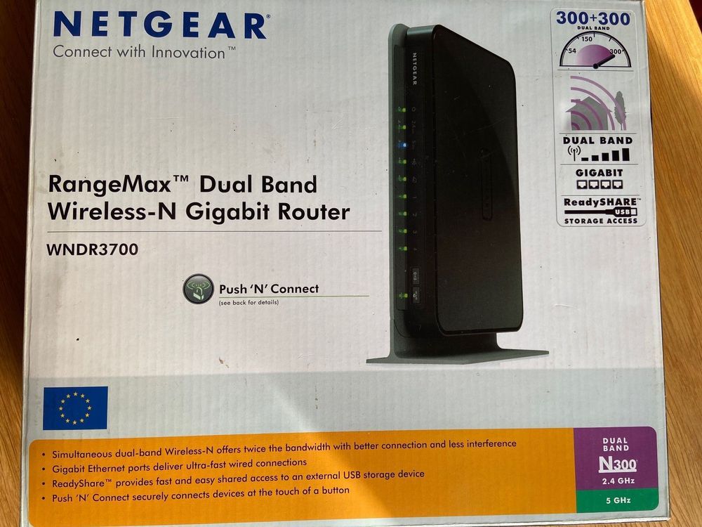 Netgear Wireless-N Gigabit Router (Gebraucht) in Jenaz für CHF 1 – mit ...