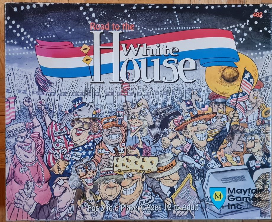 Brettspiel "Road to the White House" (Neu (gemäss Beschreibung)) in ...