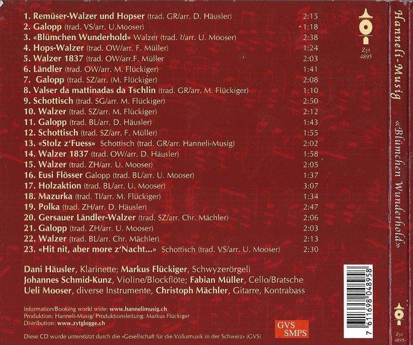 Dani Häusler, Markus Flückiger, Ueli Mooser, Fabian Müller, (D'occasion ...