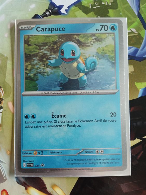 Carapuce Promo Francais Mew 151 - Pokemon | Kaufen auf Ricardo