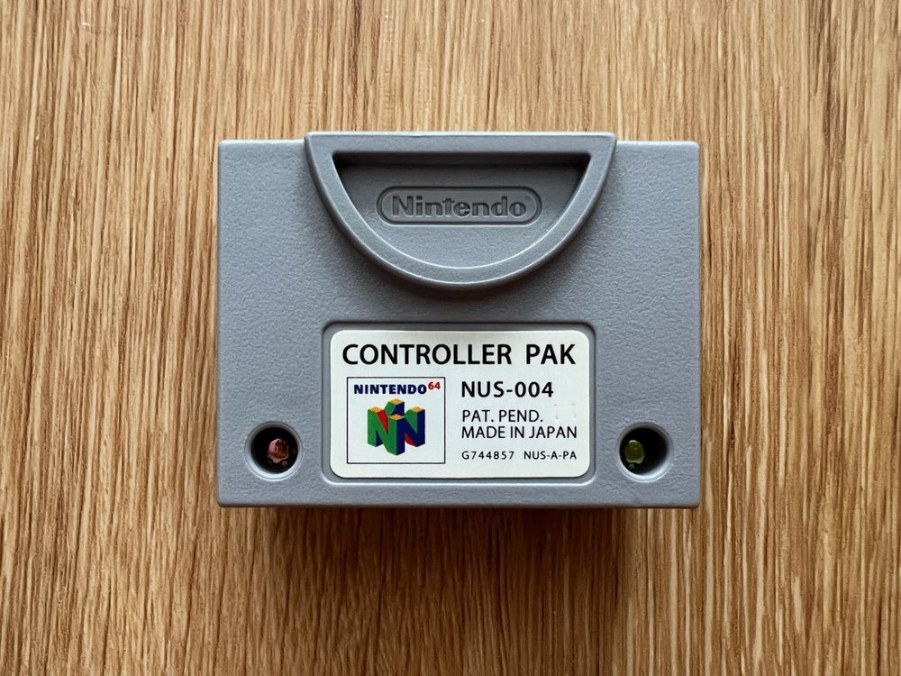 Original Nintendo 64 Controller Pak ***TOP*** | Kaufen auf Ricardo