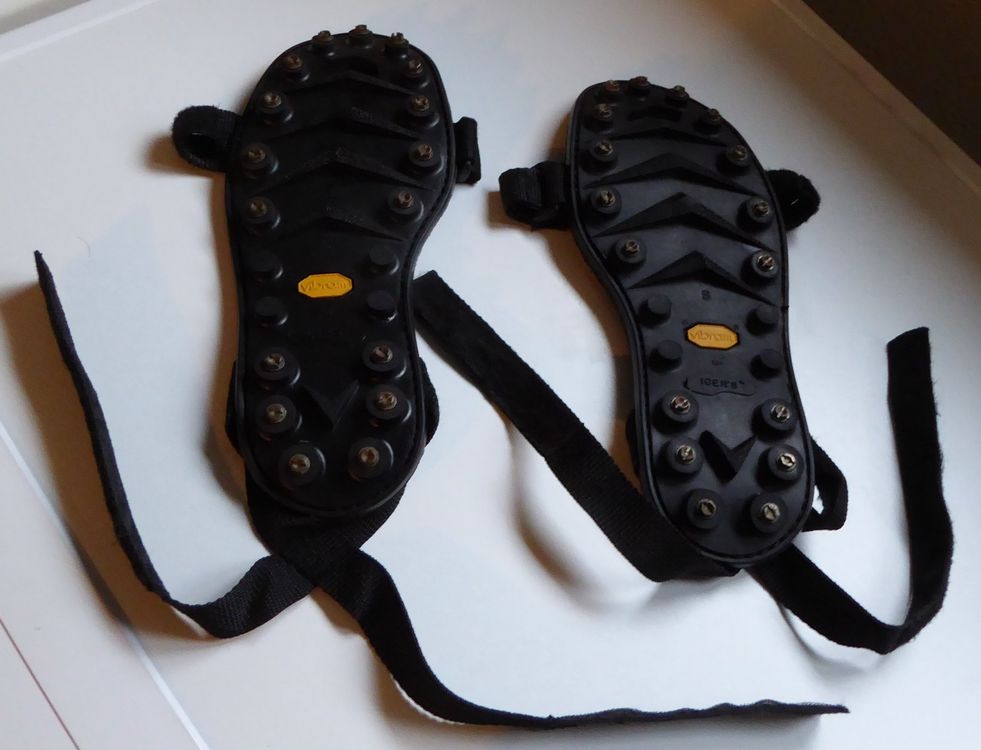 Icers Spikesohle S, Vibram sicheres Laufen auf Eis + Schnee (Gebraucht ...