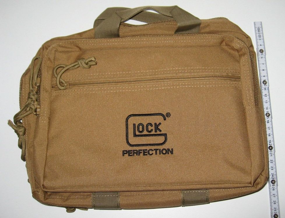 Mini Range Bag in FDE mit Glock Logo (Neu (gemäss Beschreibung)) in Seengen für CHF 40 – mit ...