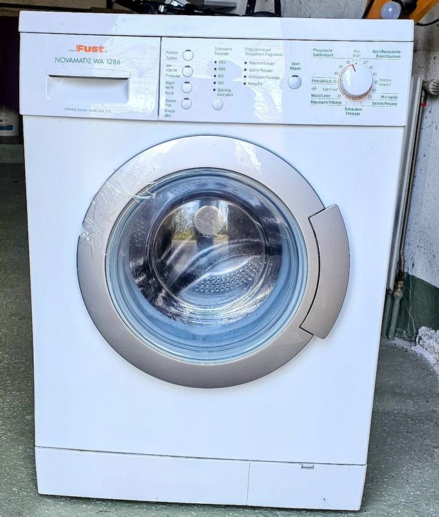 Lave-linge Fust Novamatic WA 1286 à vendre. (Defekt) in Monthey für CHF ...