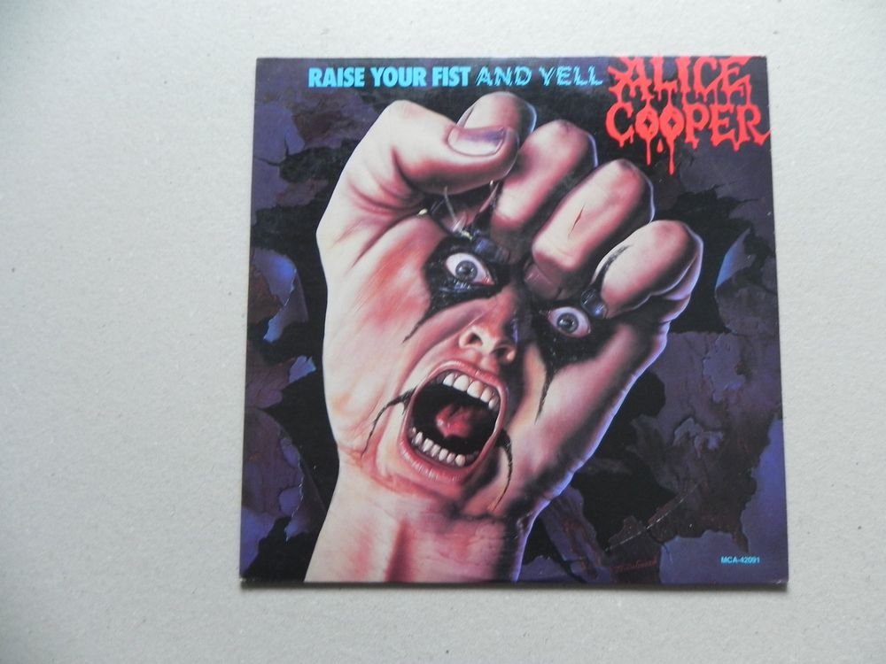 LP USA Hardrock Heavy Metal Alice Cooper 1987 Raise your ... (Gebraucht ...