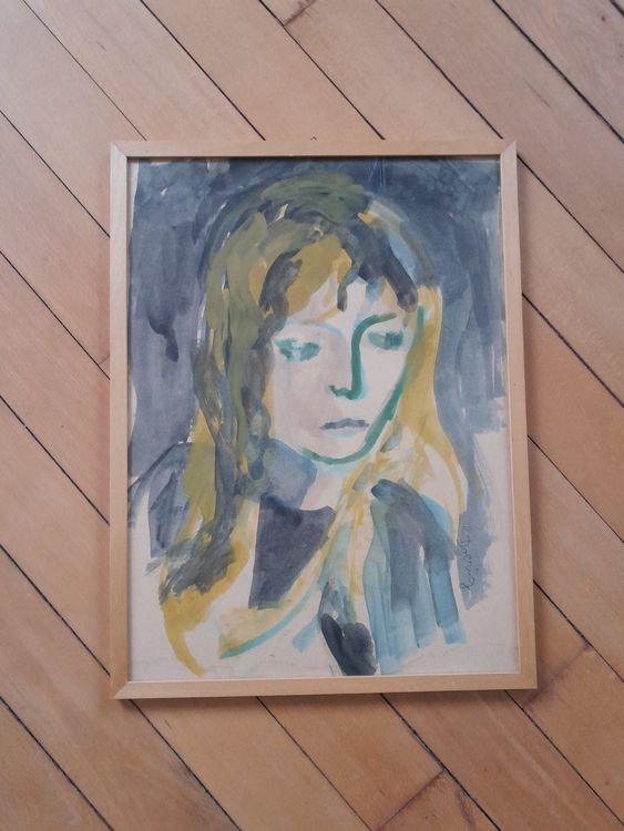 Aquarell Bild von Roswitha Doerig 1929 - 2017 - CH Kunst (Gebraucht) in ...