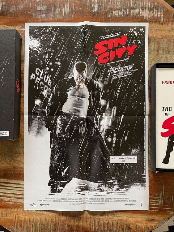 Sin City - DVD limited Boxset + Art Book (Frank MILLER) (D'occasion) à ...