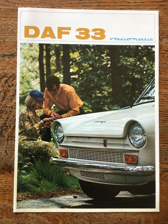 Dépliant publicitaire vintage Daff 33 Variomatic (Gebraucht) in Fully ...