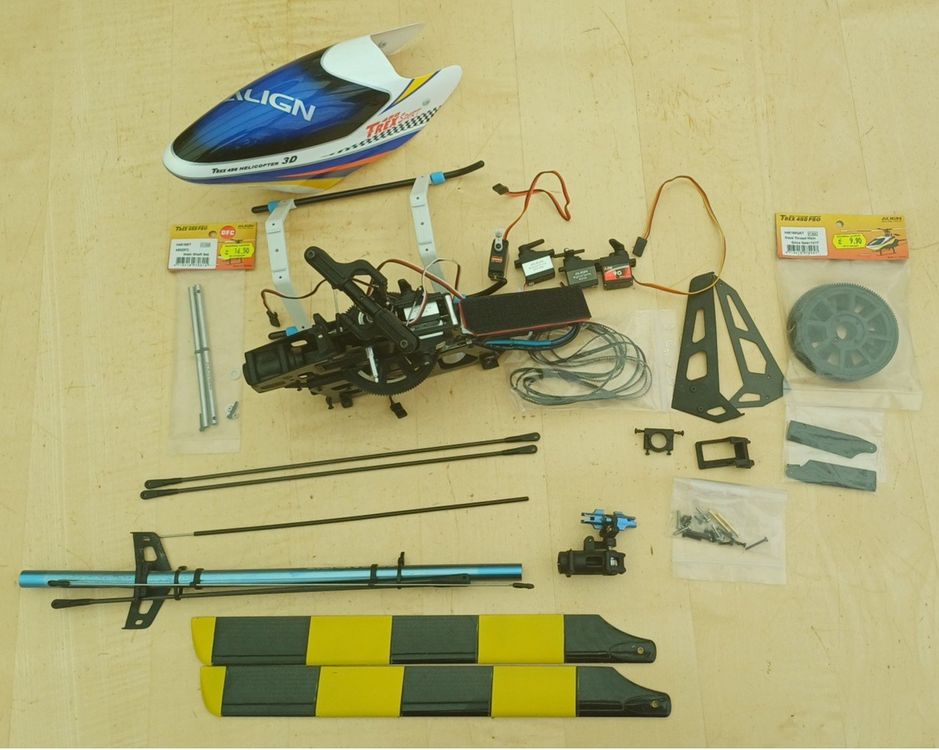 T-Rex 450 mit Riemenantrieb (Gebraucht) in Burgdorf für CHF 80 – nur Abholung auf Ricardo kaufen