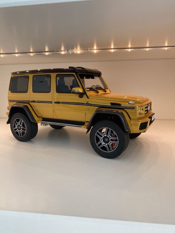 Mercedes G500 4x4 AMG 1:18 GT Spirit Solarbeam KJO13 | Kaufen auf Ricardo