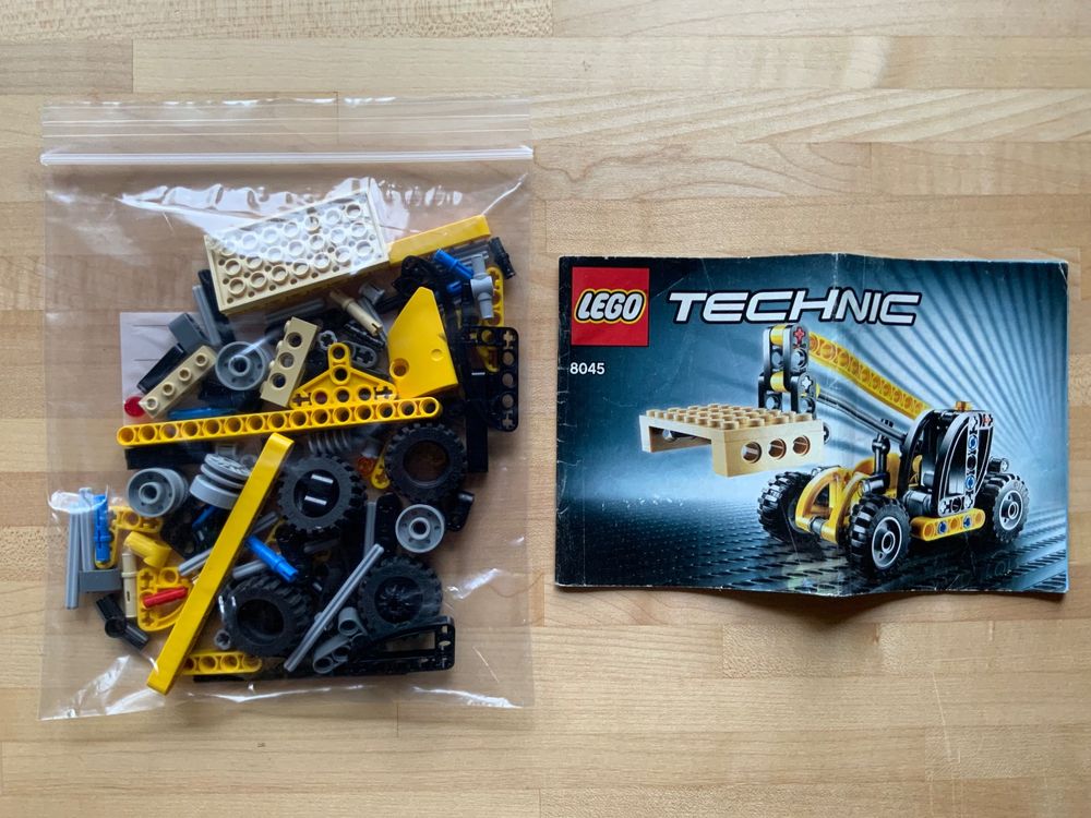 Lego Technic: Mini Telehandler (8045) (Gebraucht) in Salenstein für CHF ...