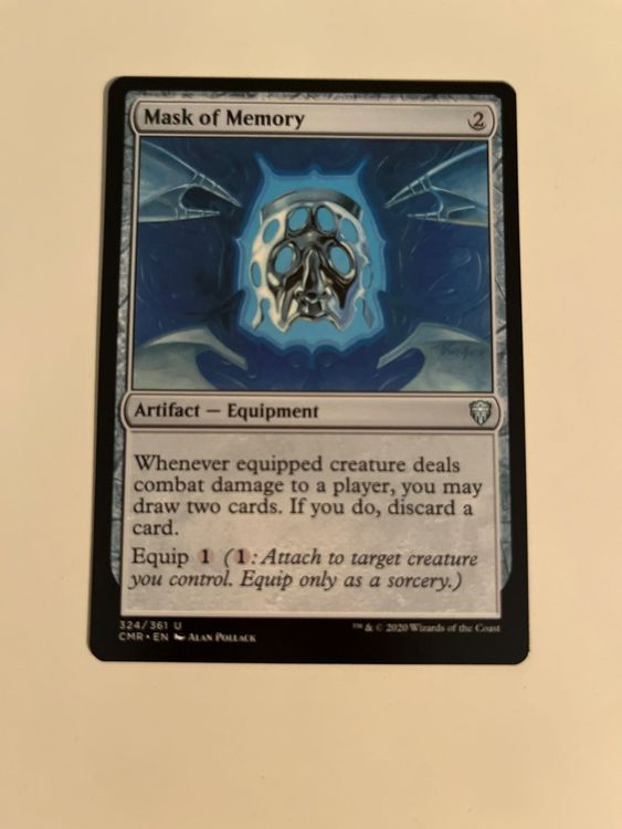 1 x Mask of Memory - Magic: The Gathering - MtG | Kaufen auf Ricardo