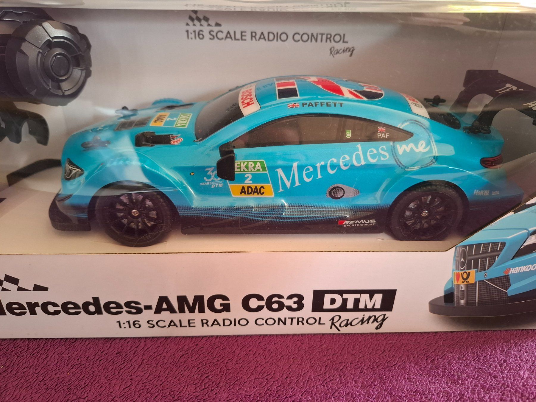 Mercedes-AMG C63 DTM 1:16 SCALE RADIO CONTROL RACING, Neu !! (Neu ...
