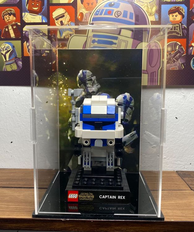 Display mit Ständer für Lego Captain Rex (BRICKHEADZ INKL.) (Gebraucht ...