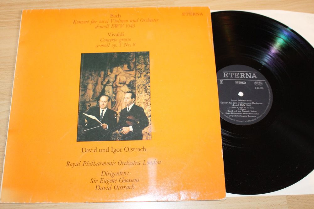 Bach, Vivaldi: Violinkonzerte; David & Igor Oistrach (Gebraucht) in ...