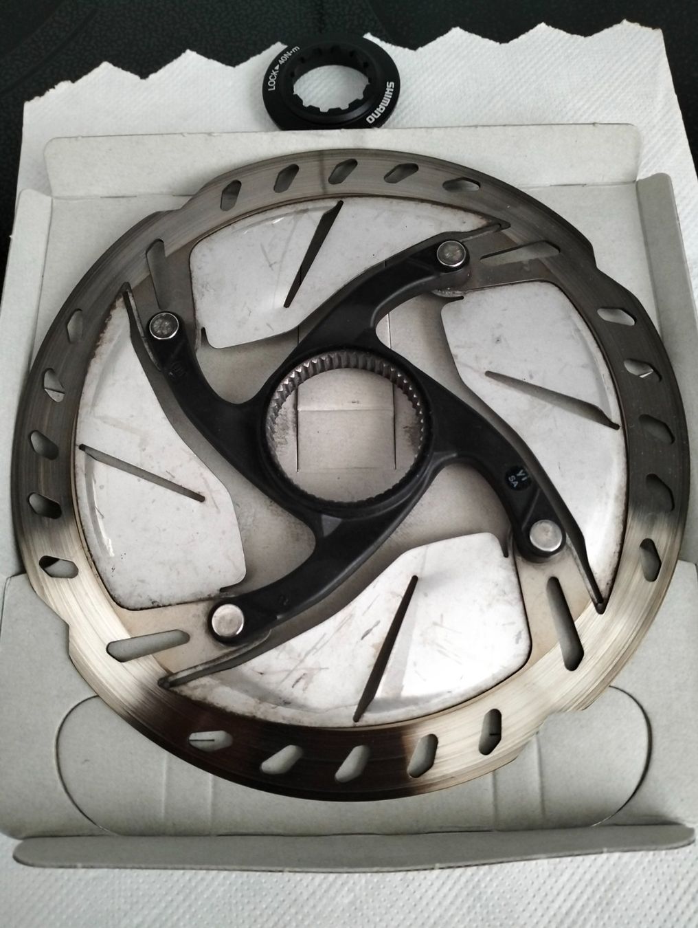 Shimano Centerlock Rotor Shimano RT-MT800 Centerlock Disc (Gebraucht ...