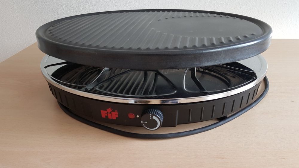 FIF Raclette Grill mit Kabel und Rezeptbuch (Neu (gemäss Beschreibung ...