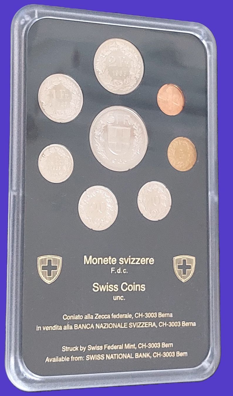 CH - Münzsatz 1983 stgl (Neu (gemäss Beschreibung)) in Arch für CHF 25 ...
