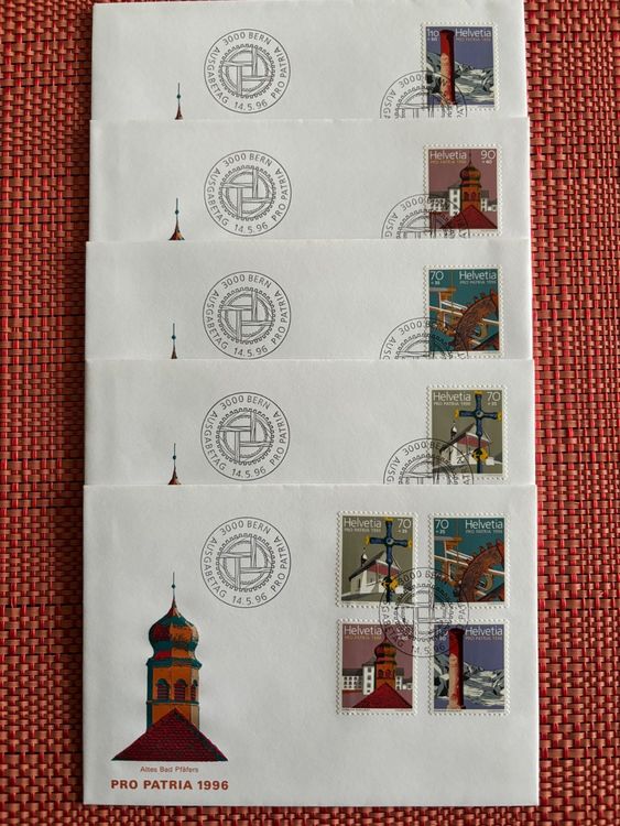 1996 Kulturgüter und Landschaften Pro Patria (Gebraucht) in Horw für CHF 2 – mit Lieferung auf ...