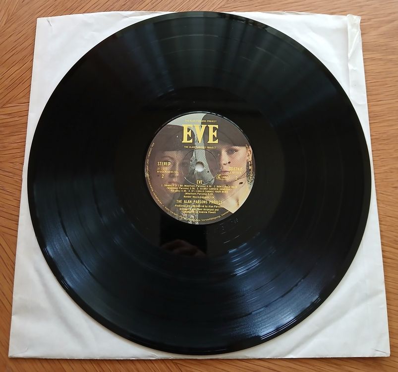 The Alan Parsons Project – Eve (LP) Guter Zustand!!! (Gebraucht) in ...