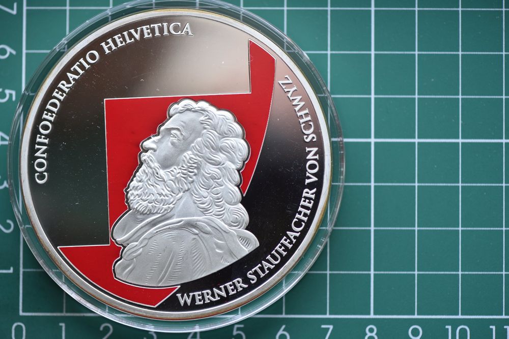 confoeder. helvetica werner stauffacher von schwyz medaille | Kaufen ... confoeder. helvetica werner stauffacher von schwyz medaille | Kaufen ...