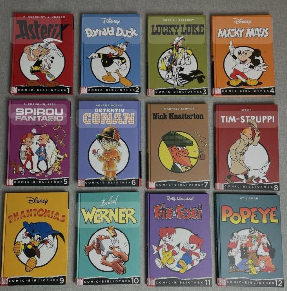 Bild Comic Bibliothek 12 Bände | Kaufen auf Ricardo