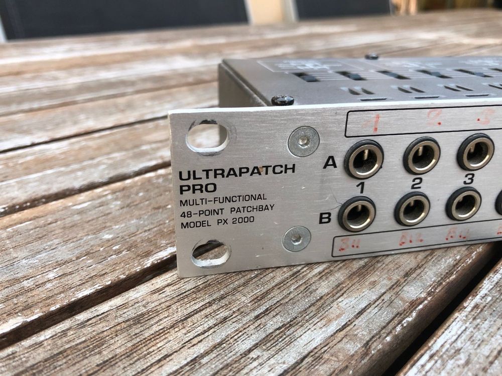 Behringer Ultrapatch Pro PX2000 Patchbay | Kaufen auf Ricardo