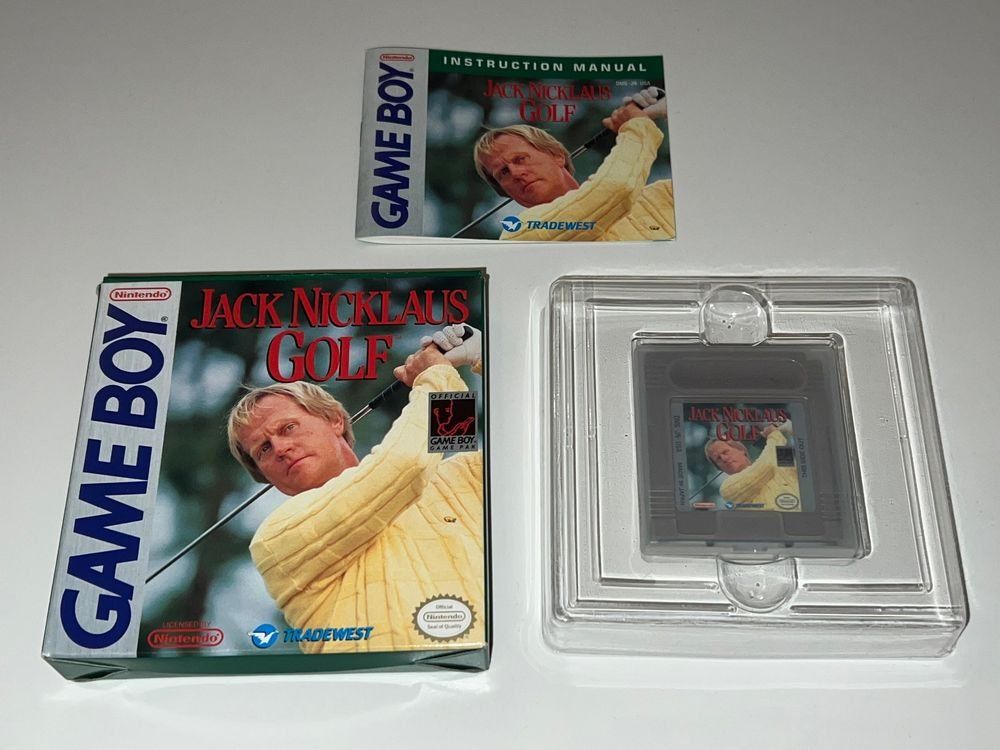 Game Boy Classic (GB) Spiel - Jack Nicklaus Golf (OVP) (Gebraucht) in ...