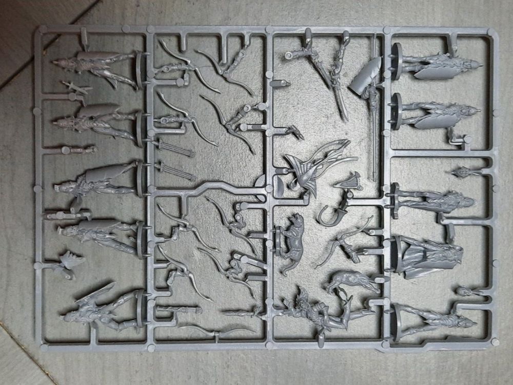Elfen Bogenschützen 28mm/ 1:56, Mantic Games, Warhammer (Defekt) in ...