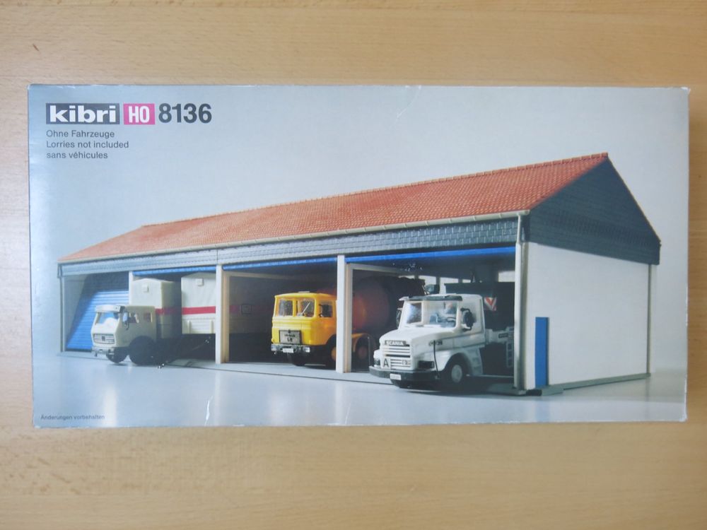 Kibri 8136 - Garage für LKW H0 | Kaufen auf Ricardo