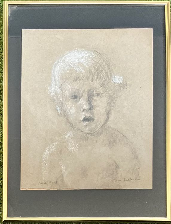 Irene Zurkinden (1909-1987) Portrait Mischtechnik, Handsig. (Gebraucht) in Root für CHF 34 – mit ...