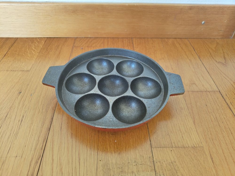 Poffertjes Pan - Vintage Dutch Mini Pancake Maker - Seven (Gebraucht ...