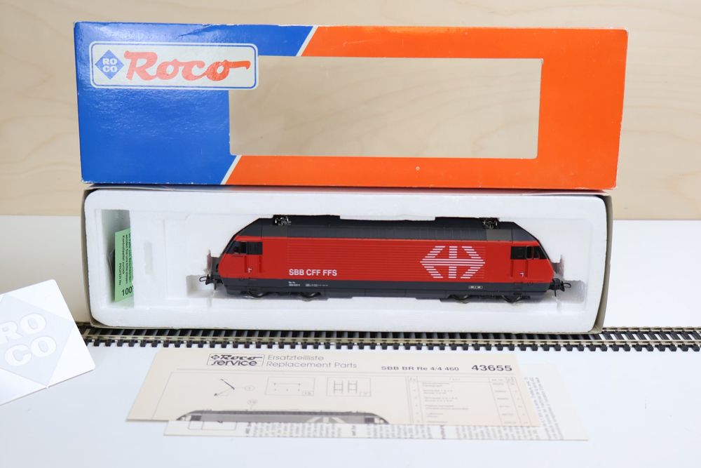ROCO SBB Re 460 Lötschberg E-Lok - 43655 (Gebraucht) in für CHF 99 ...