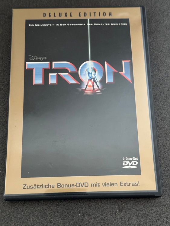 TRON Disney's 2 Disc Set DVD Deluxe Edition DE/EN/IT | Kaufen auf Ricardo