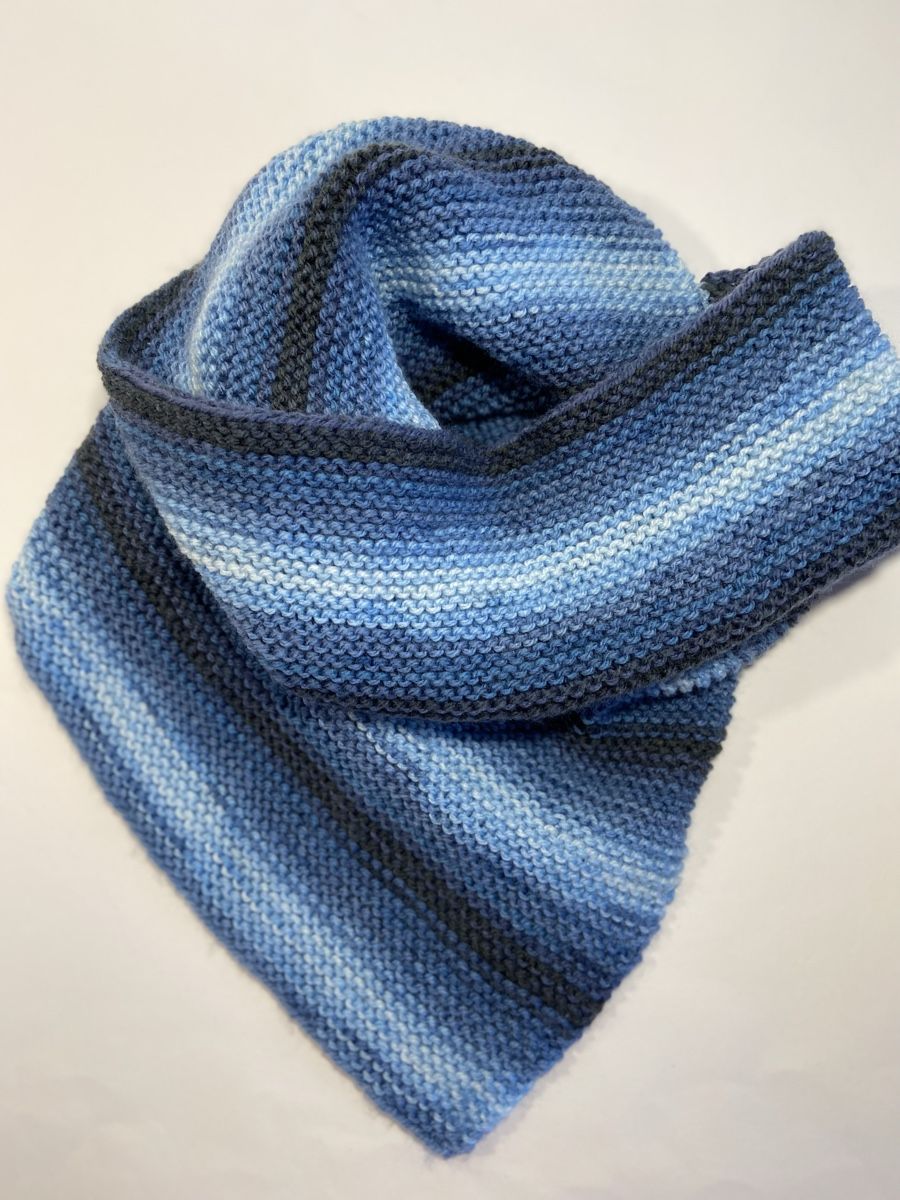 Gestrickter Schlauchschal, Loop, Gurgeliwärmer. 💙 (Neu und ...