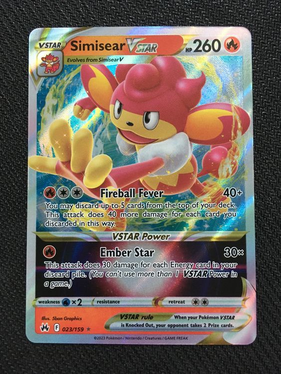 Crown Zenith 023/159 Simisear Vstar -EN- | Kaufen auf Ricardo