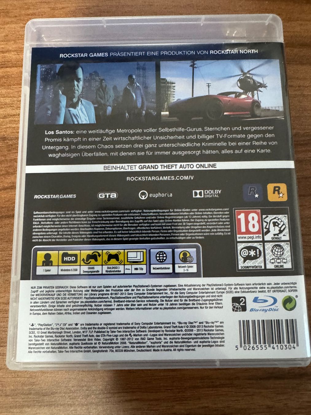grand theft auto V (GTA 5) für Playstation 3 (Gebraucht) in Abtwil SG ...