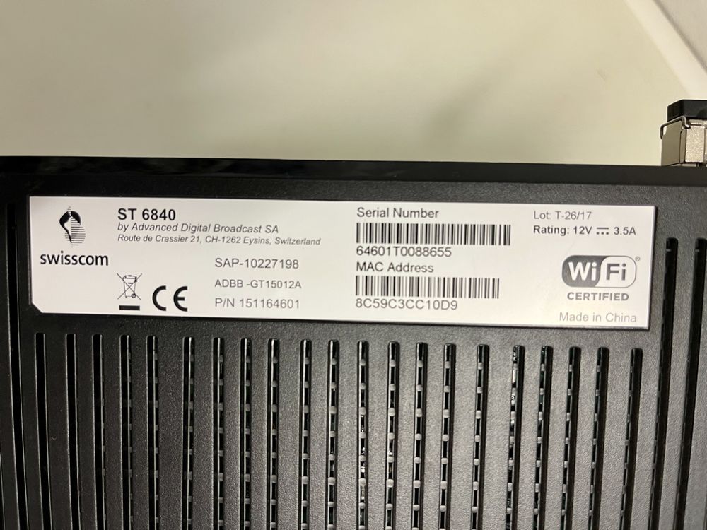 Swisscom Internet Box 2, Router, Modem, Top Zustand! (Gebraucht) in ...