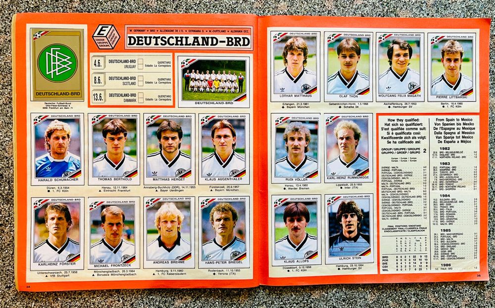 Panini Album WM 1986 Top Zustand (Gebraucht) in Wädenswil für CHF 175 ...