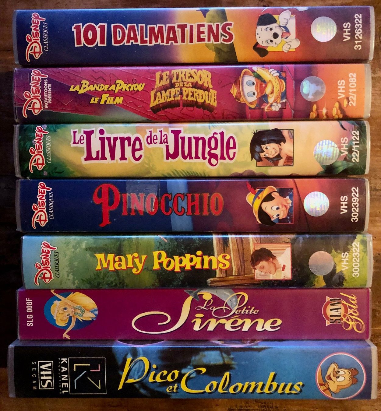 7 cassettes vidéo VHS - Disney (D'occasion) à Haute-Nendaz pour CHF 5 ...