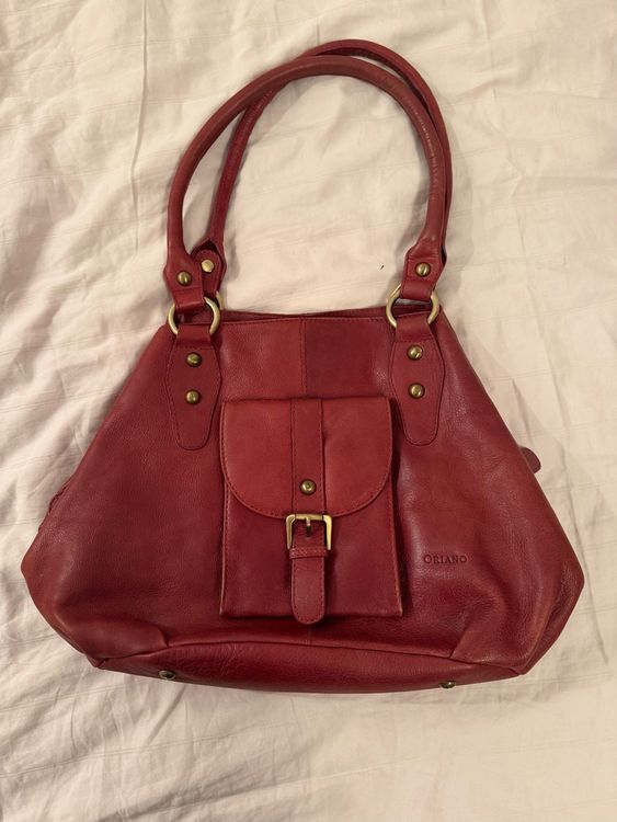 Rote ORIANO Schultertasche - geräumig und elegant (Gebraucht) in Zürich ...