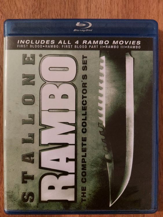 Blu Ray - Rambo 1 - 4 Collection (Gebraucht) in Rheinfelden für CHF 17.95 – mit Lieferung auf ...