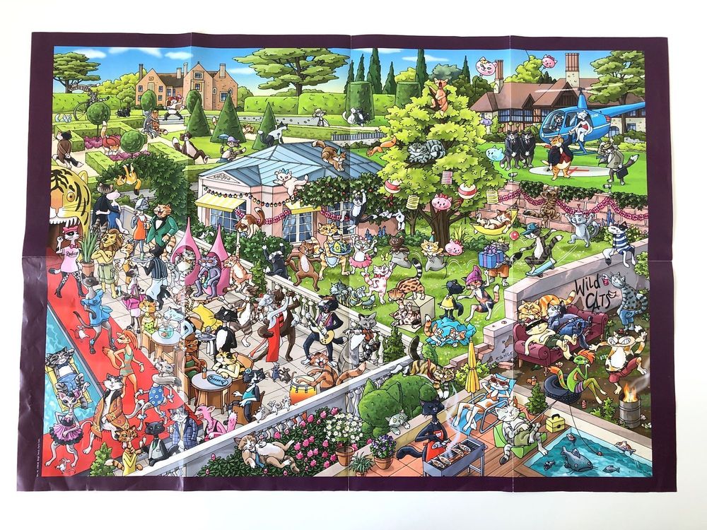 Heye Puzzle: Birgit Tanck - Party Cats (1000 Teile) | Kaufen auf Ricardo