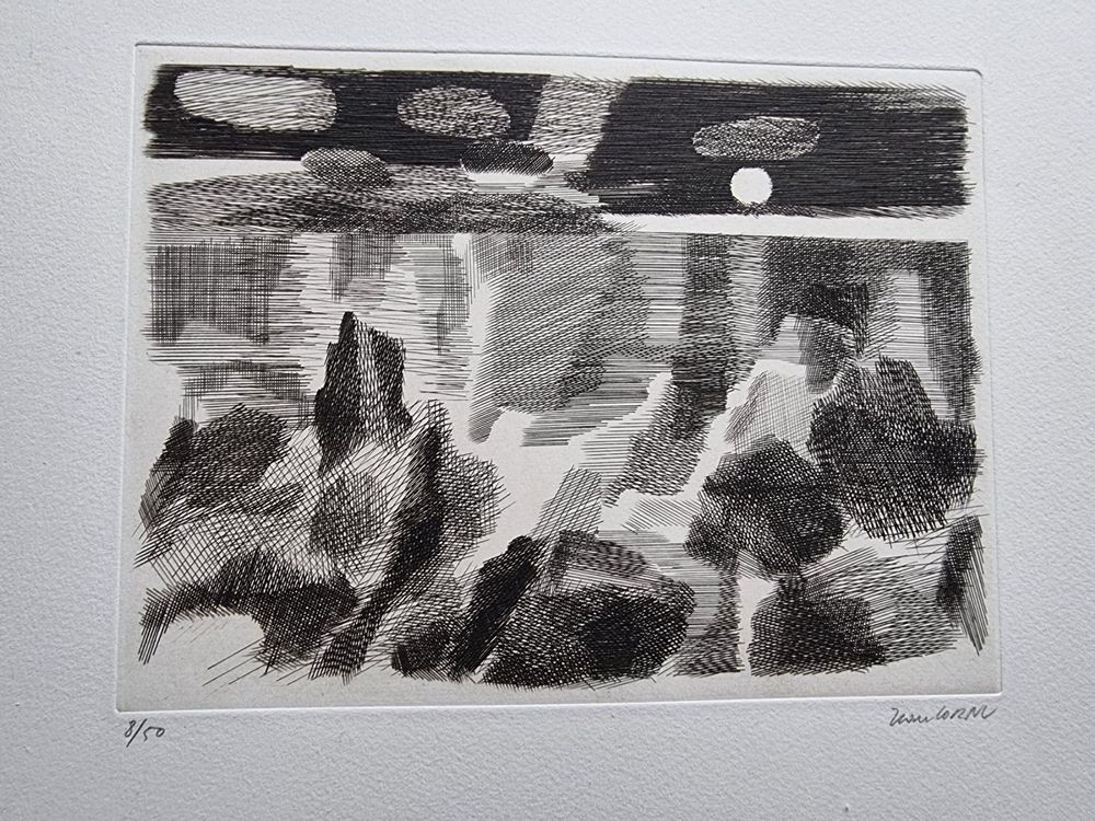 JEAN CORNU KUPFERSTICH AQUATINTA SIGNIERT NUMMERIERT (Gebraucht) in Gersau für CHF 38 – mit ...